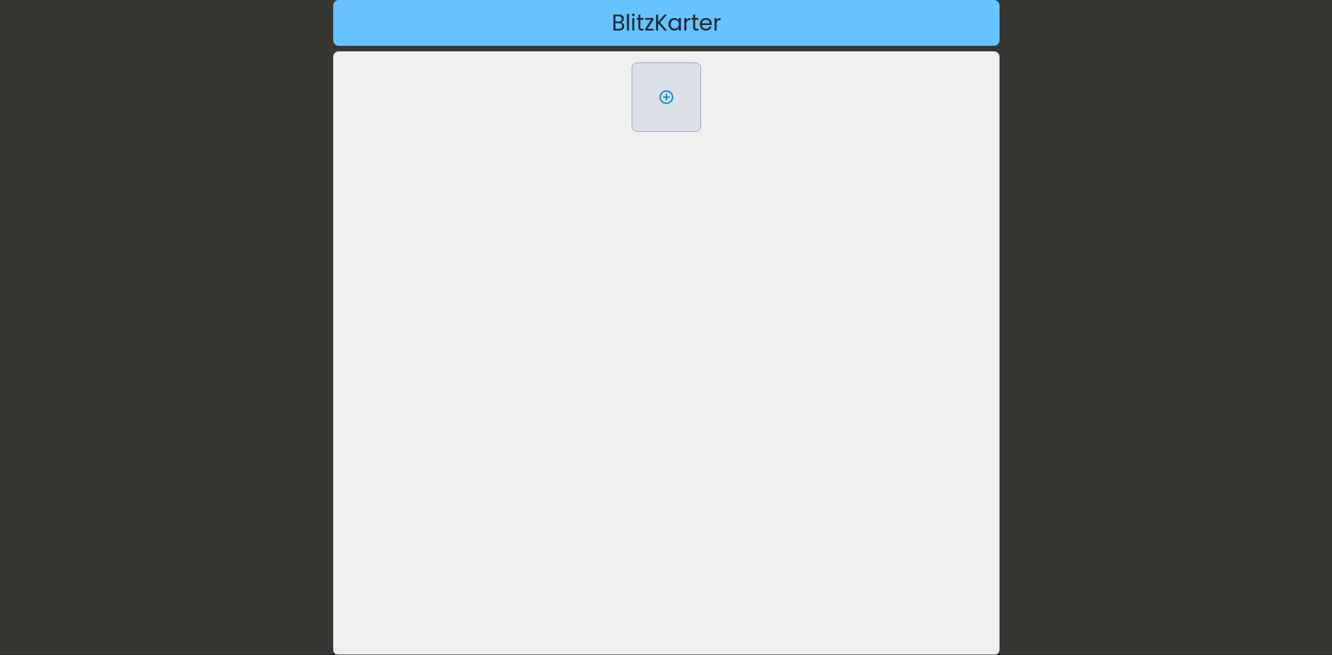 GitHub - alenbasar1/blitzkarter
