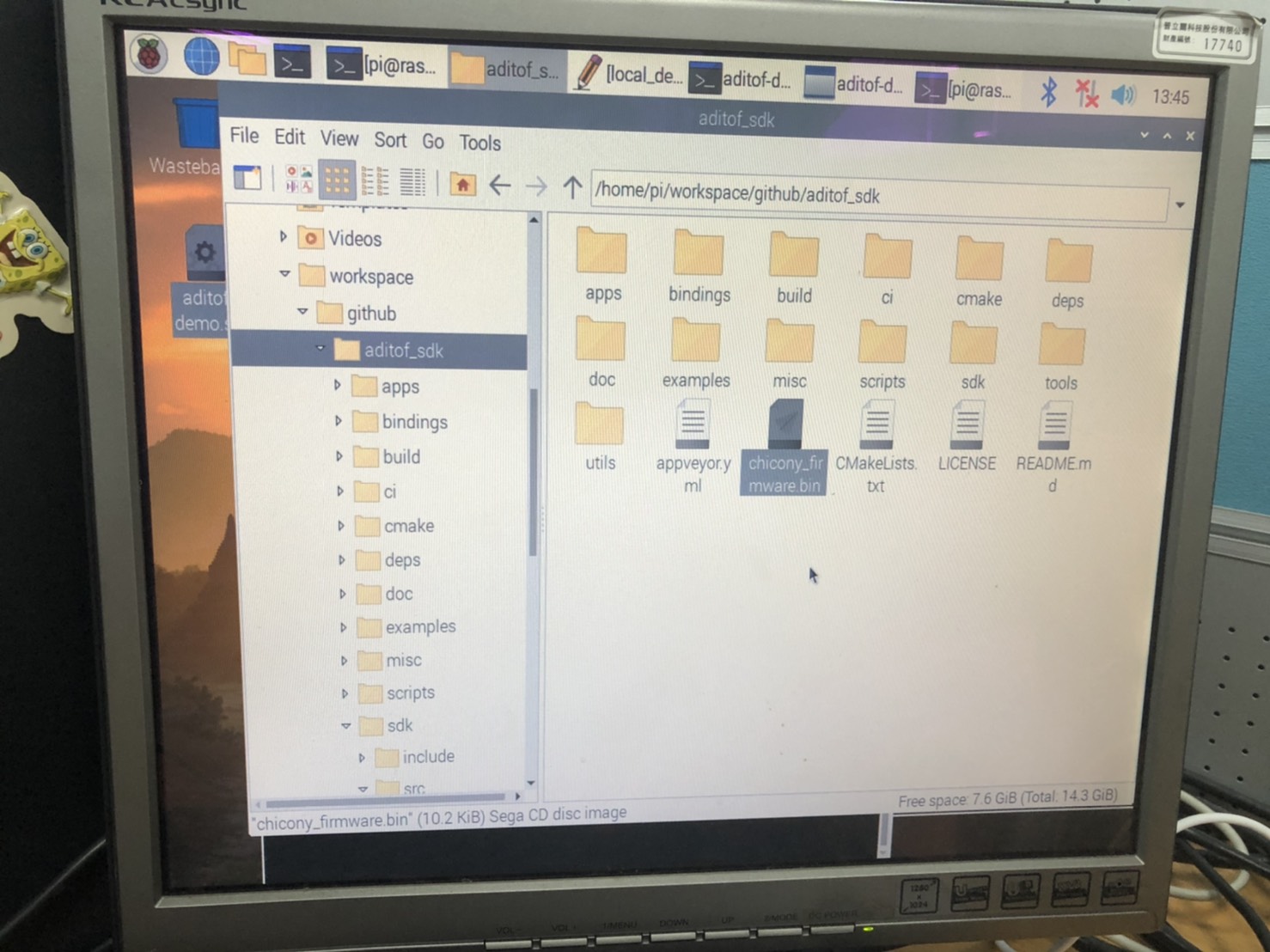 execute the Setup.sh scripts to proceed Linux setup fails · Issue #303 · analogdevicesinc/aditof ...