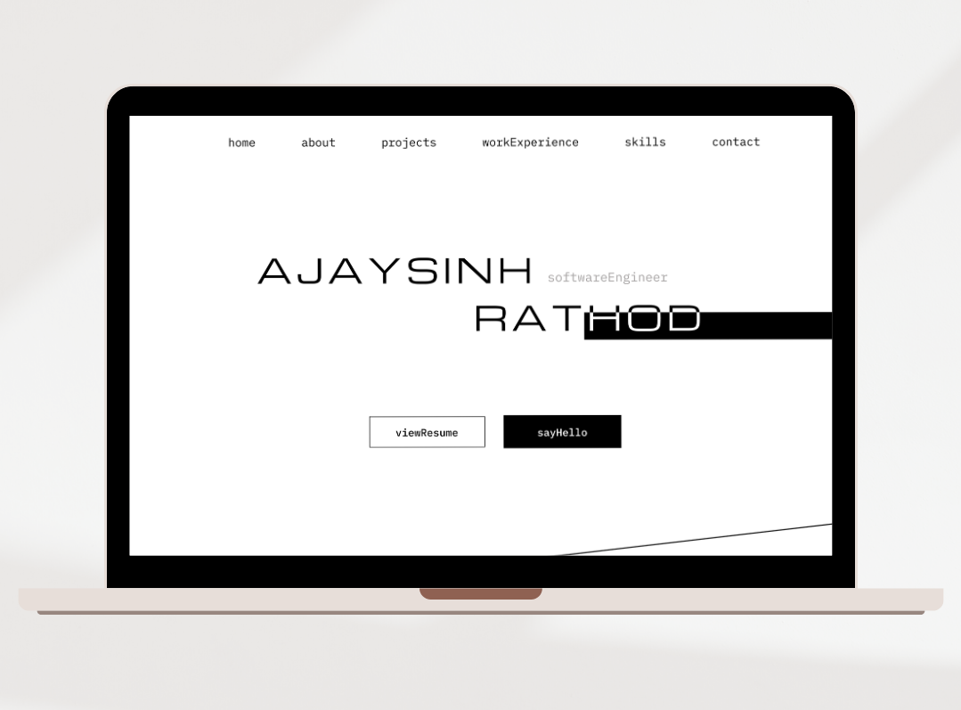 GitHub - Ajaysinh1290/portfolio: Portfolio website