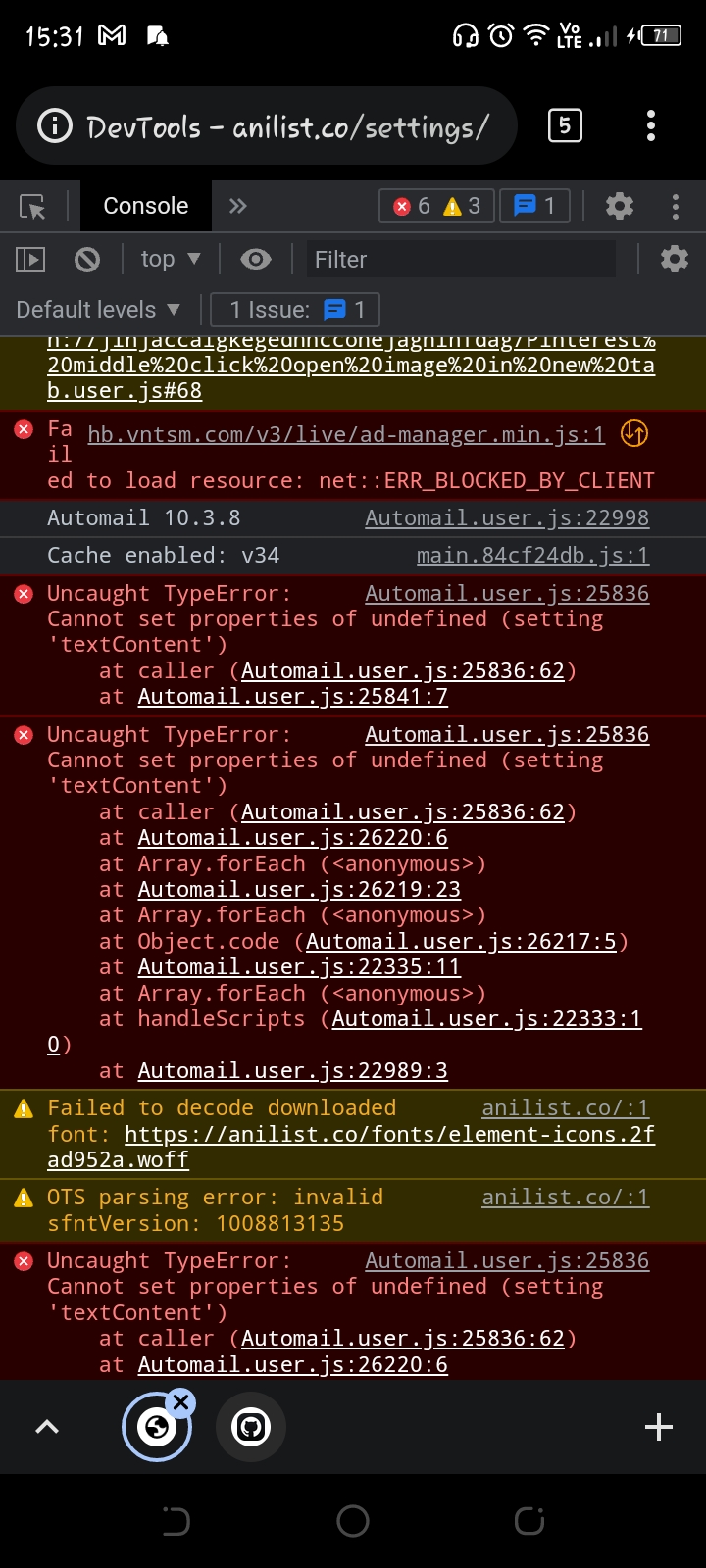 Can't access automail settings in turkish language · Issue #186 ...