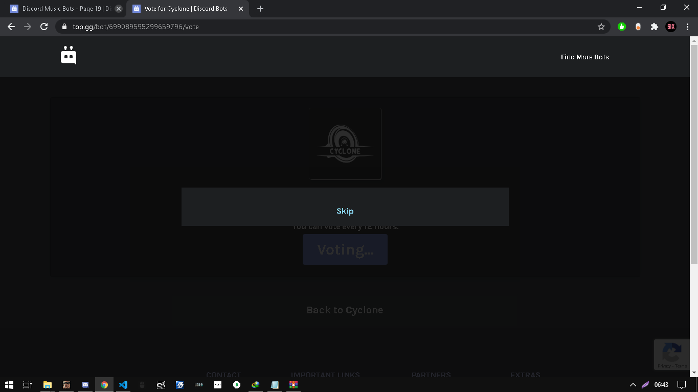 I can't even vote at top.gg (country problem i guess) · Issue #464 ...