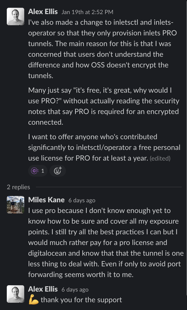 Change to inlets-pro · Issue #117 · inlets/inlets-operator · GitHub