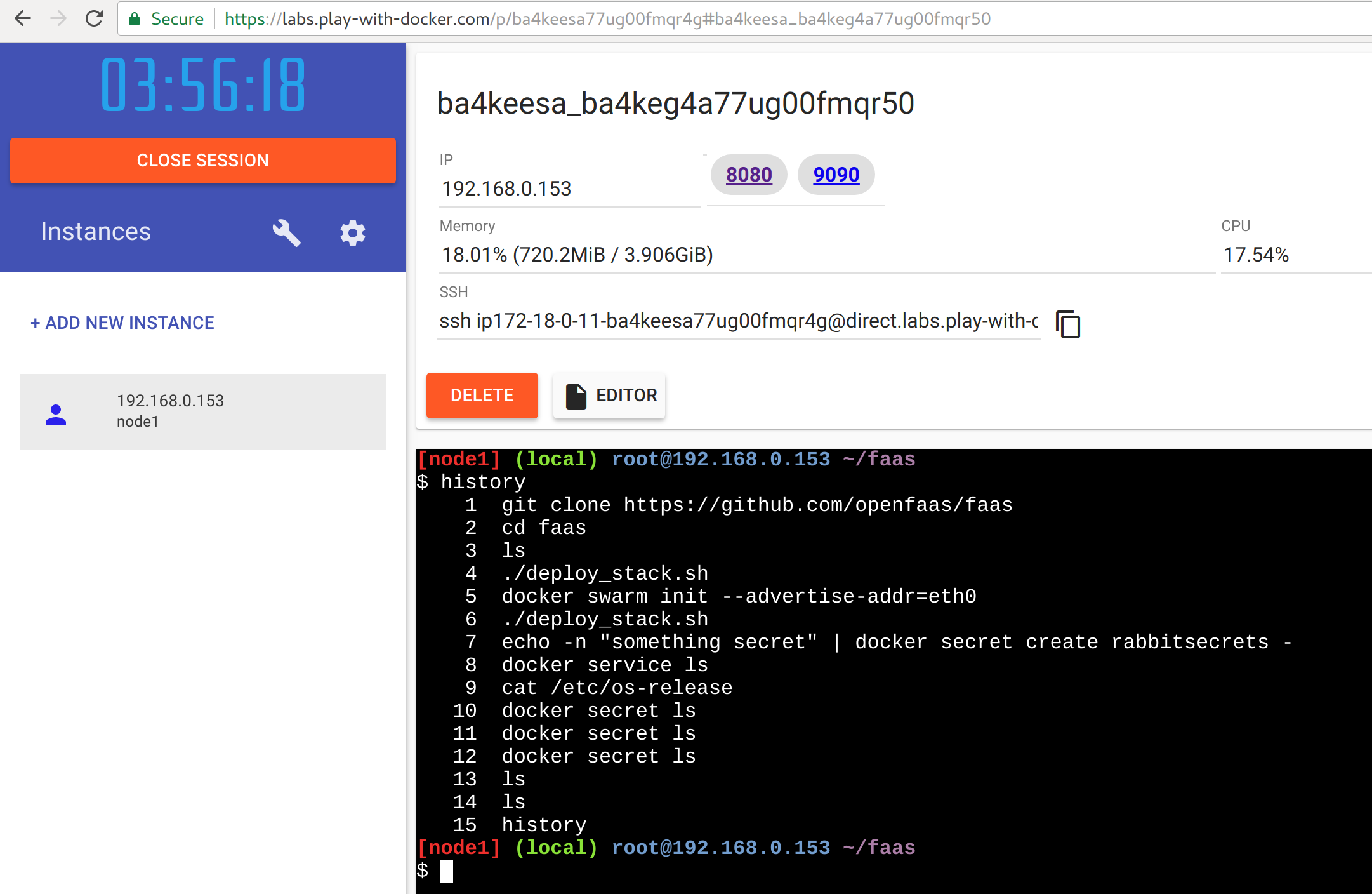 Docker Swarm Secret Not Available To Function On Remote System · Issue 521 · Openfaasfaas · Github