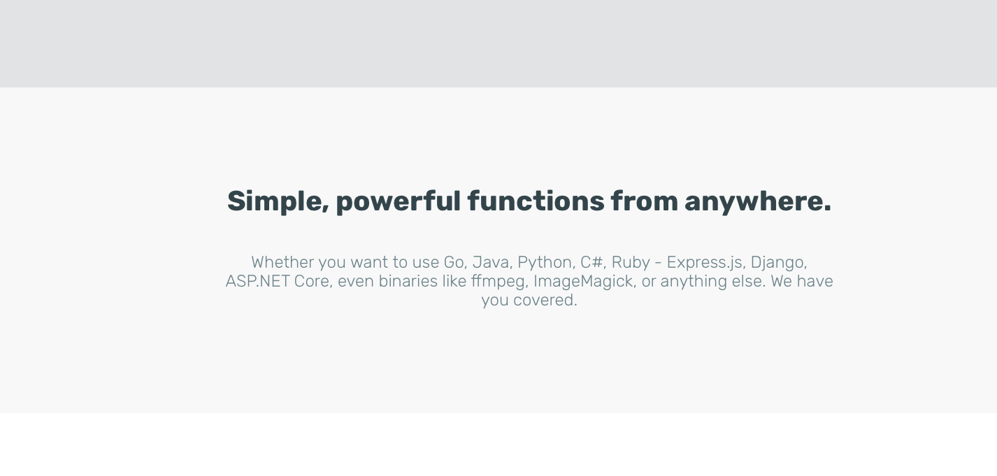Code examples on Homepage · Issue #106 · openfaas/openfaas.github.io · GitHub