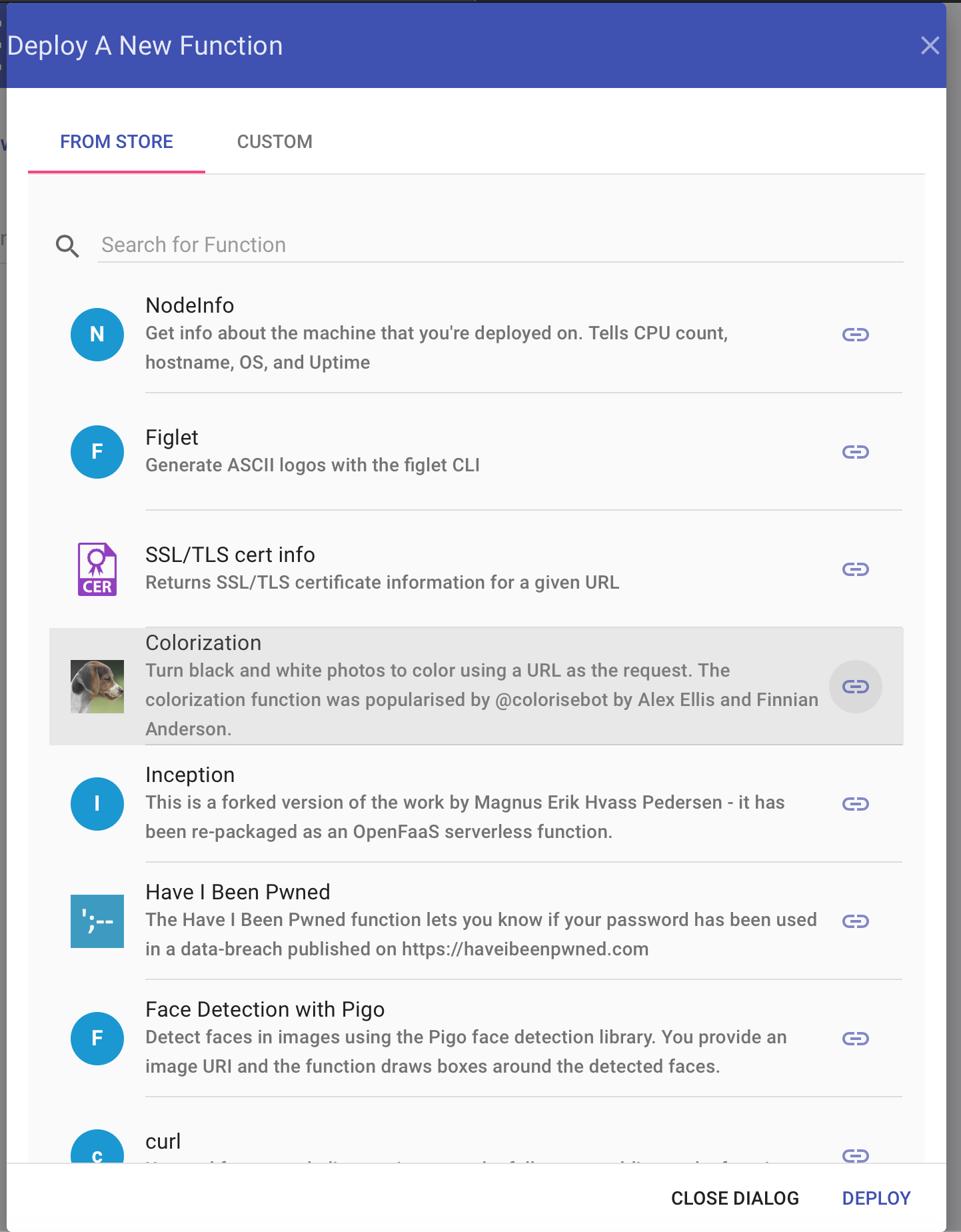 UI should show that deployment is in progress from store · Issue #1451 · openfaas/faas · GitHub