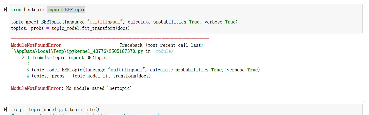 ERROR: Could not build wheels for hdbscan, which is required to install pyproject.toml-based ...