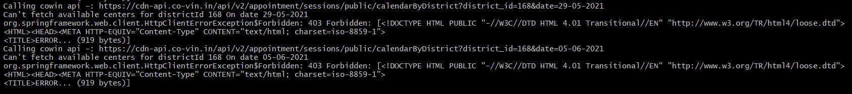 Public APIs giving 403 in AWS EC2 hosted in Mumbai. · Issue #212 · cowinapi/developer.cowin · GitHub