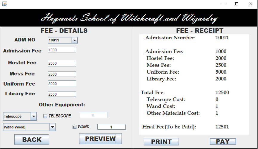 GitHub - Draksha28/hogwards-school-management: This is a school ...