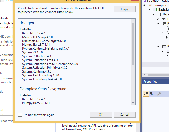 Python.Runtime.PythonException: 'ModuleNotFoundError : No module named 'keras'' · Issue #127 ...