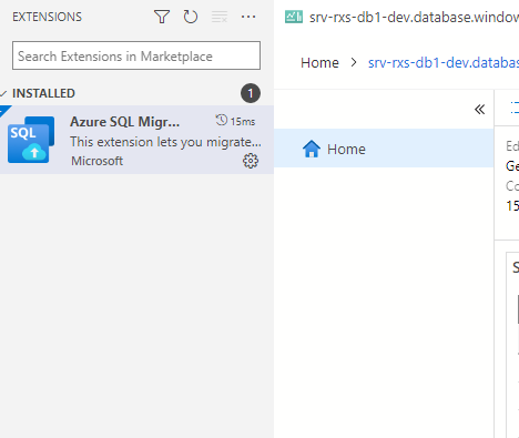 Cannot see General folder after adding Azure SQL Migration ext. · Issue #20600 · microsoft ...
