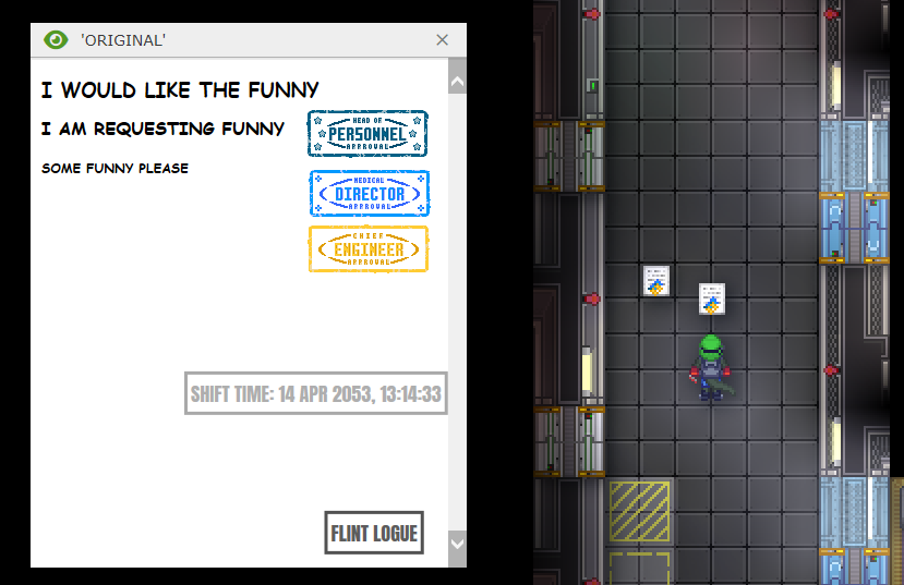 RUBBER STAMPS TRANSCEND THE PHOTO COPY TIME SPACE · Issue #13671 · goonstation/goonstation · GitHub