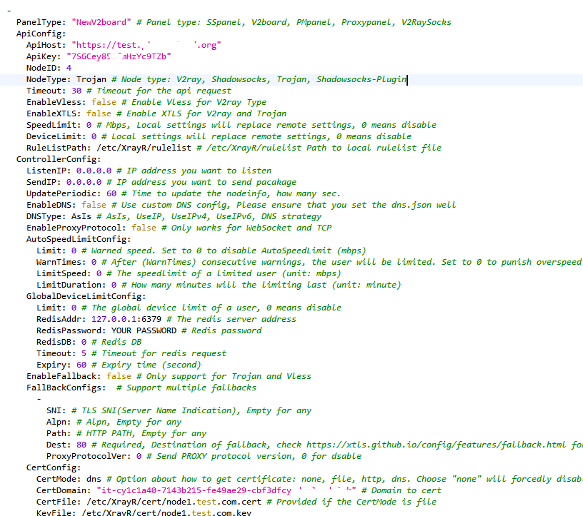 1.6V2B面板迁移在新服务器1.73面板对接V2Bboard报错 · Issue #345 · XrayR-project/XrayR · GitHub