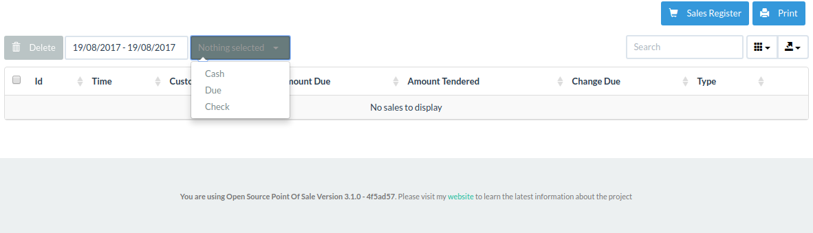 Does opensourcepos has credits payments and outstanding balance support? · Issue #1428 ...
