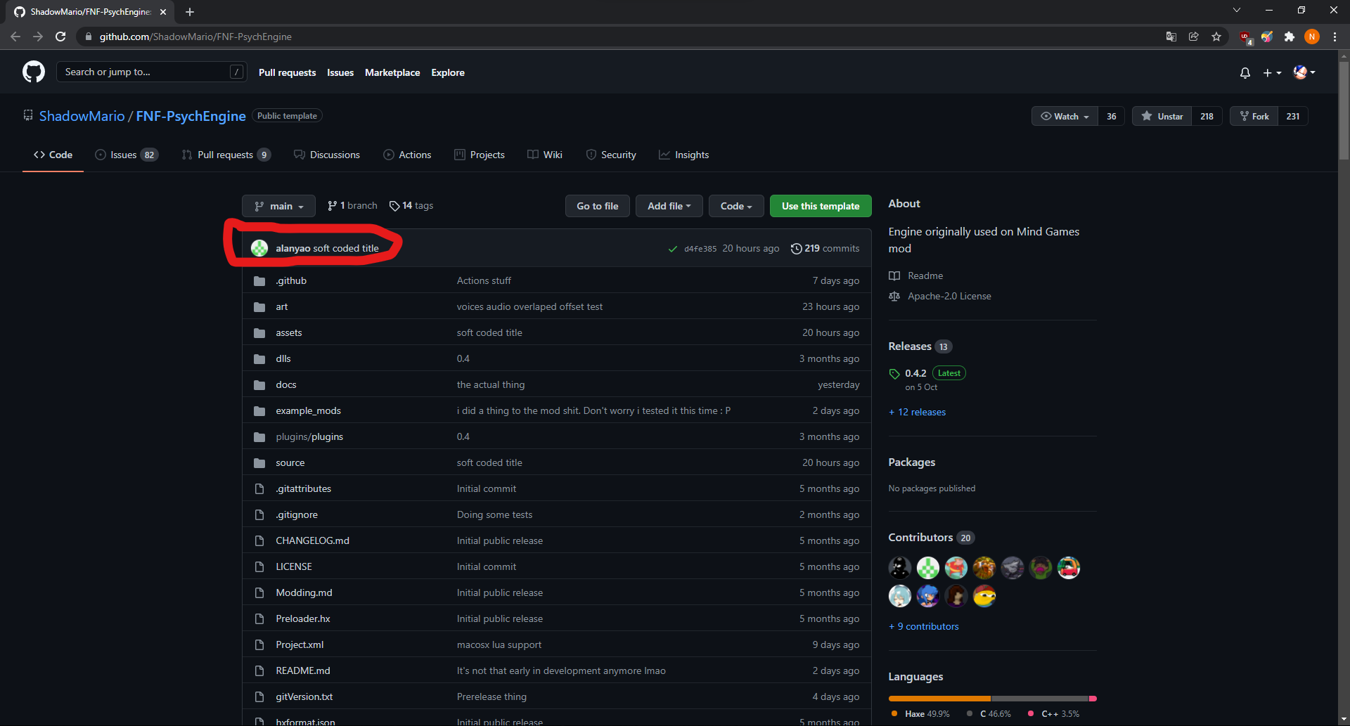 Why an random guy show on this GitHub repository as Bbpanzu? · Issue #1754 · ShadowMario/FNF ...