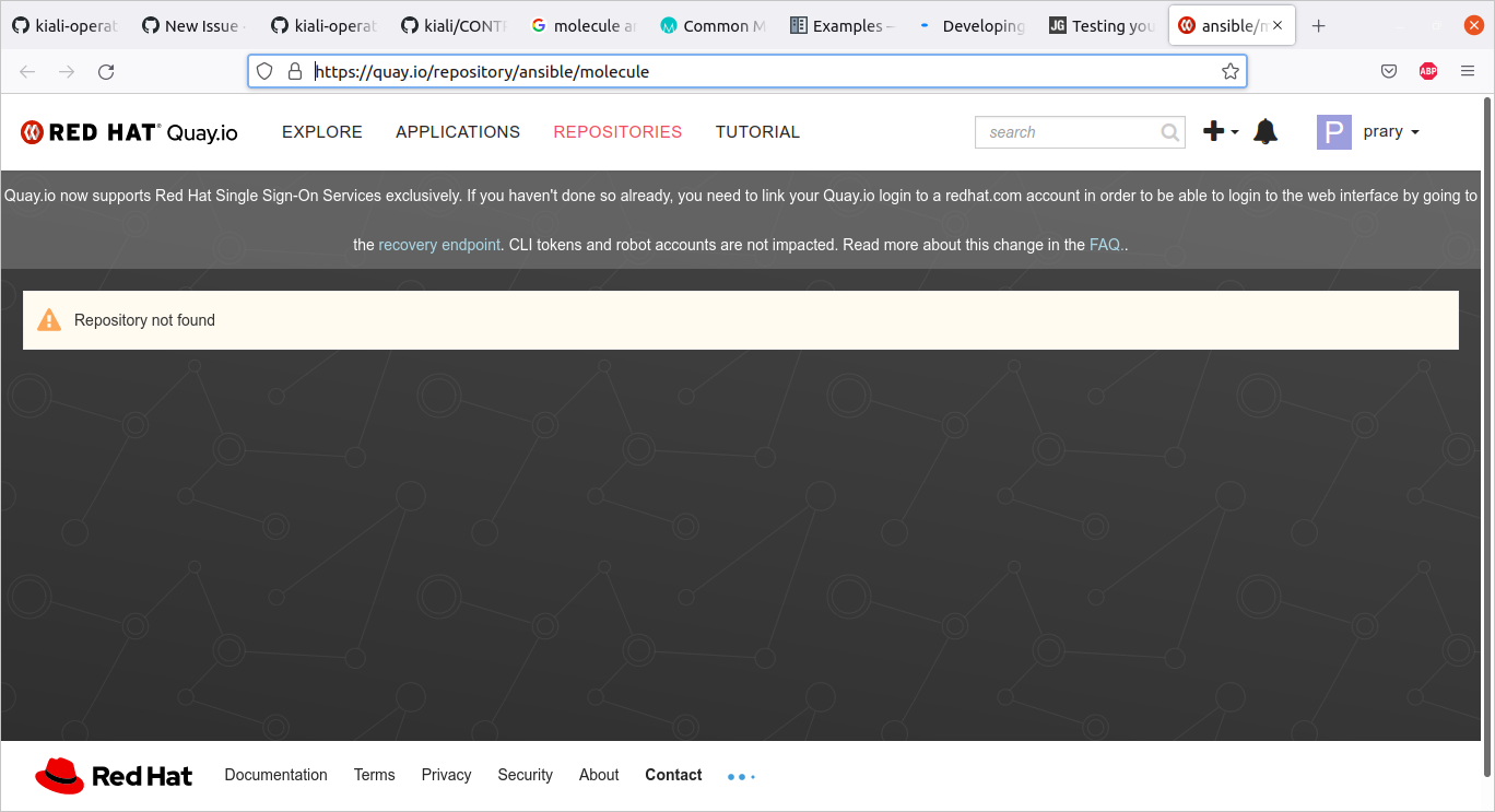 Not able to build Molecule image · Issue #4302 · kiali/kiali · GitHub