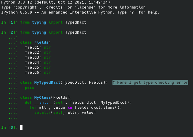 Allow TypedDict mixins · Issue #3978 · microsoft/pyright · GitHub