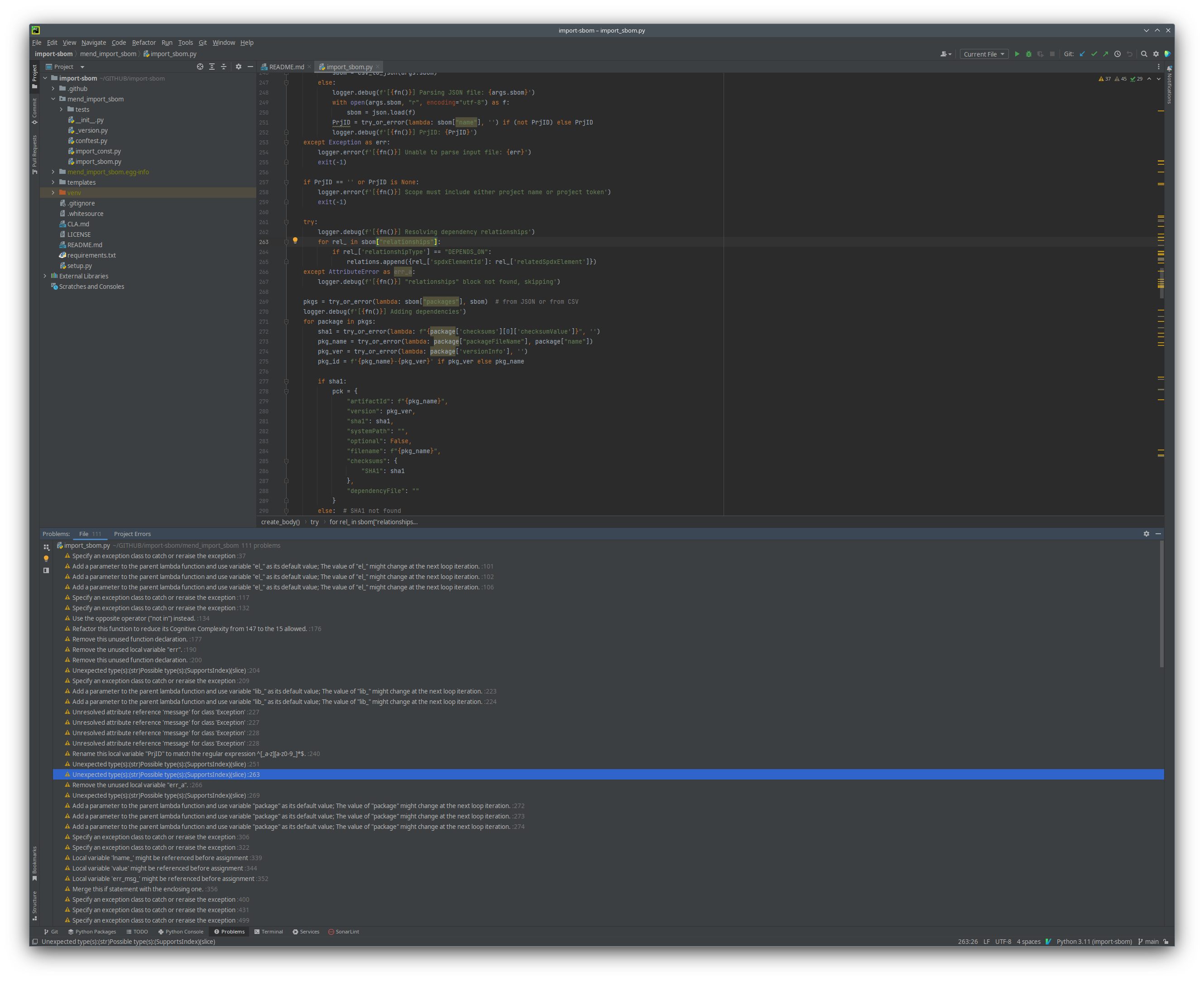 Backtrace During Csv Import · Issue 8 · Mend Toolkit Import Sbom · Github
