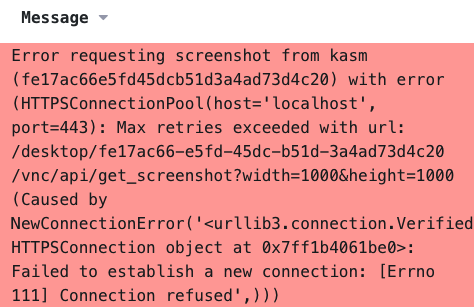 Stuck at a "Creating a secure connection..." screen · Issue #140 · kasmtech/workspaces-issues ...