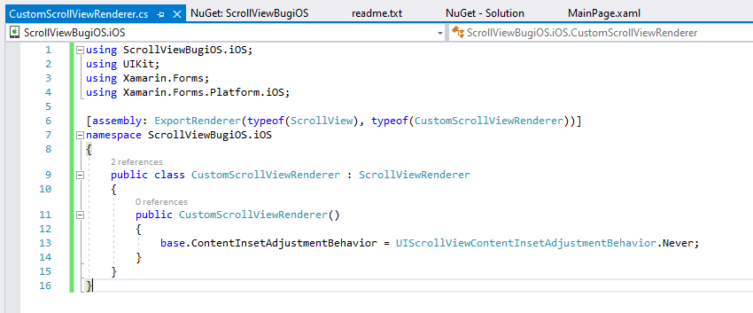 [Bug] [iOS] ScrollView in AbsoluteLayout: unexpected extra space below the content · Issue ...