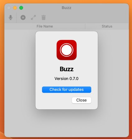 Buzz-0.7.1-mac is still showing 7.0.0 after update (and still crashes immediately on M1) · Issue ...
