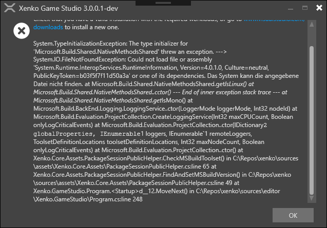 Could not find a compatible version of MSBuild. · Issue #47 · stride3d/stride · GitHub