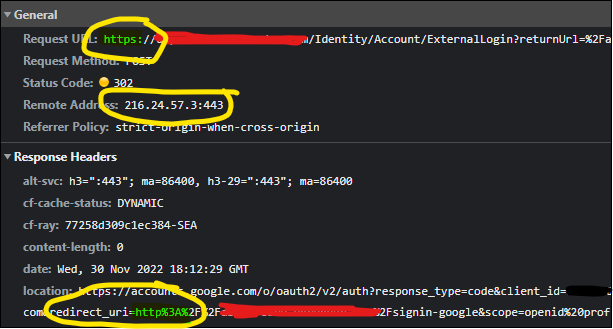 Force Redirect Uris For All Oauth Flows · Issue 45374 · Dotnetaspnetcore · Github 