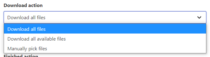 Torrent waiting for file selection: Select files of a torrent ...