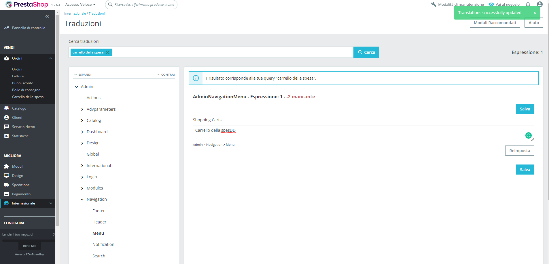 Translations Backoffice · Issue #18609 · PrestaShop/PrestaShop · GitHub