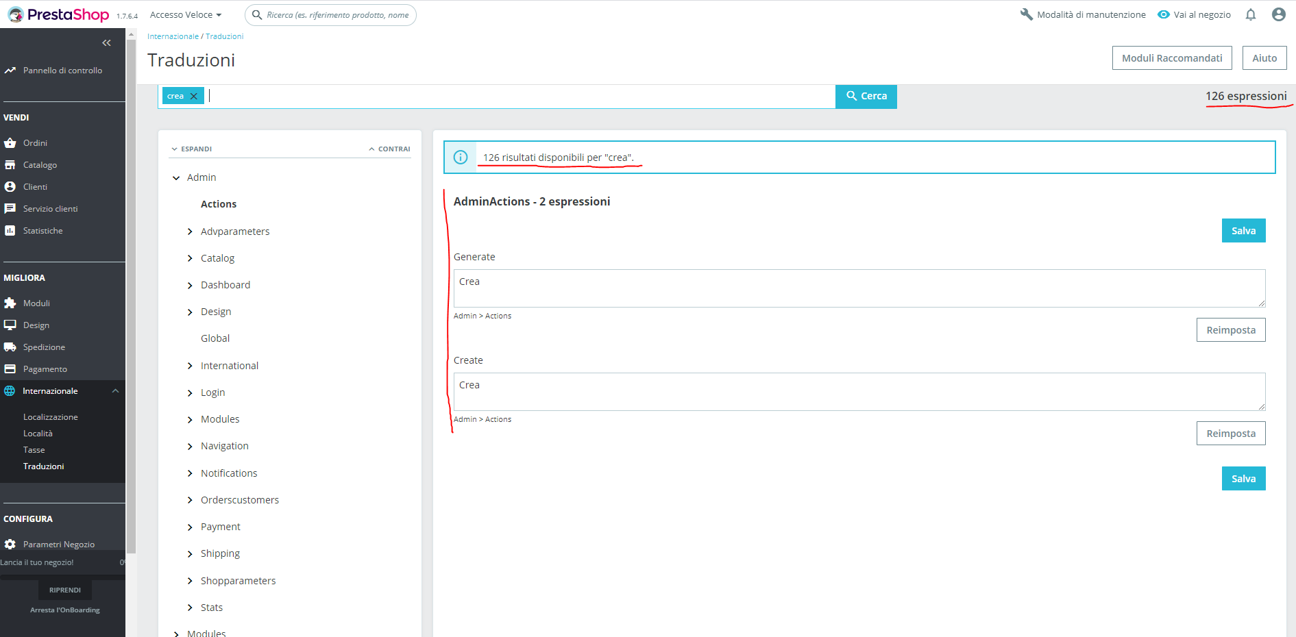 Translations Backoffice · Issue #18609 · PrestaShop/PrestaShop · GitHub