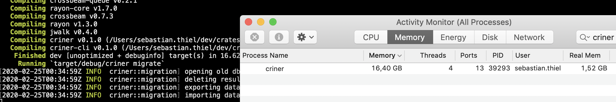 High memory usage when using 'many tiny objects' · Issue #986 · spacejam/sled · GitHub