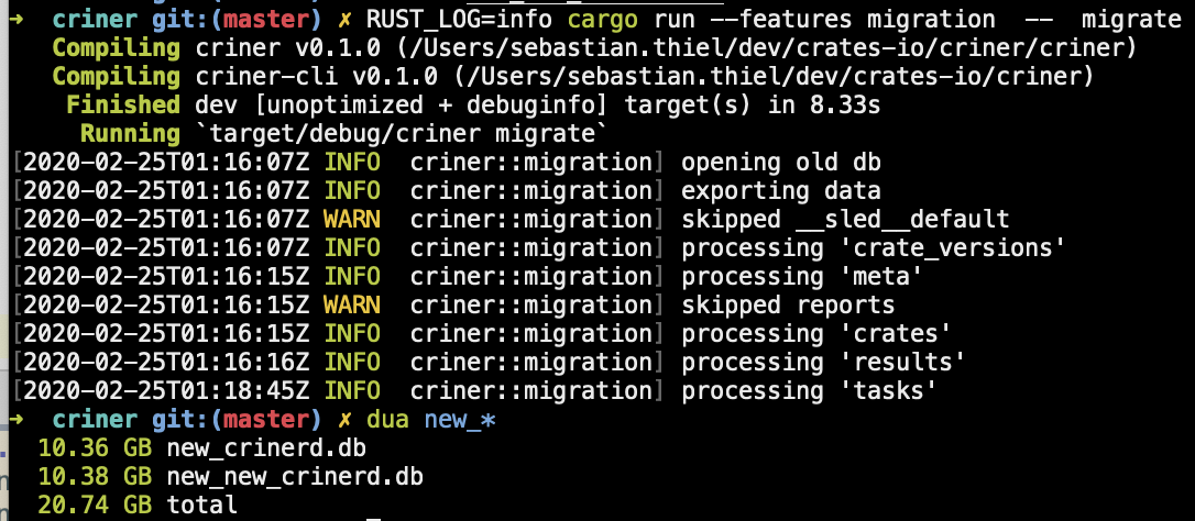High memory usage when using 'many tiny objects' · Issue #986 · spacejam/sled · GitHub