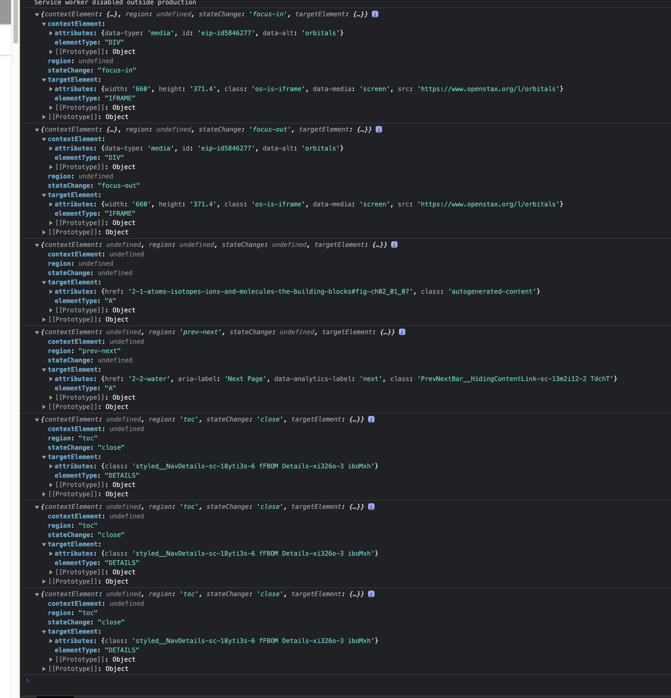 adding interacted event by TomWoodward · Pull Request #1764 · openstax/rex-web · GitHub