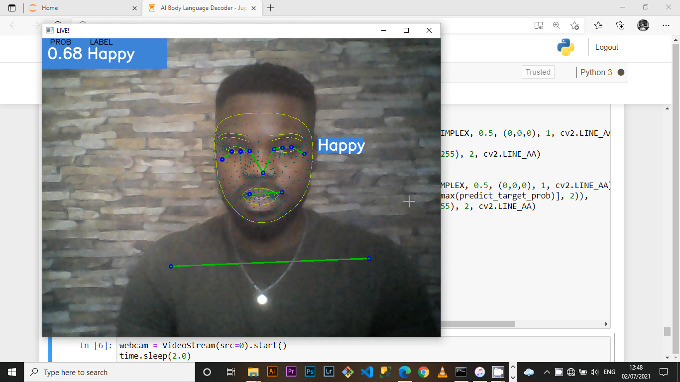 GitHub - danielAdama/AI_Body_Decoder: Successfully built an Artificial Intelligent Body Decoder ...