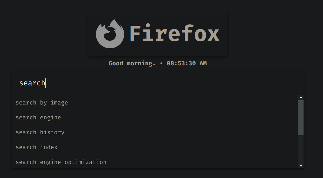 [Feature Request] Search Suggestion Dropdown · gethomepage homepage · Discussion #1225 · GitHub