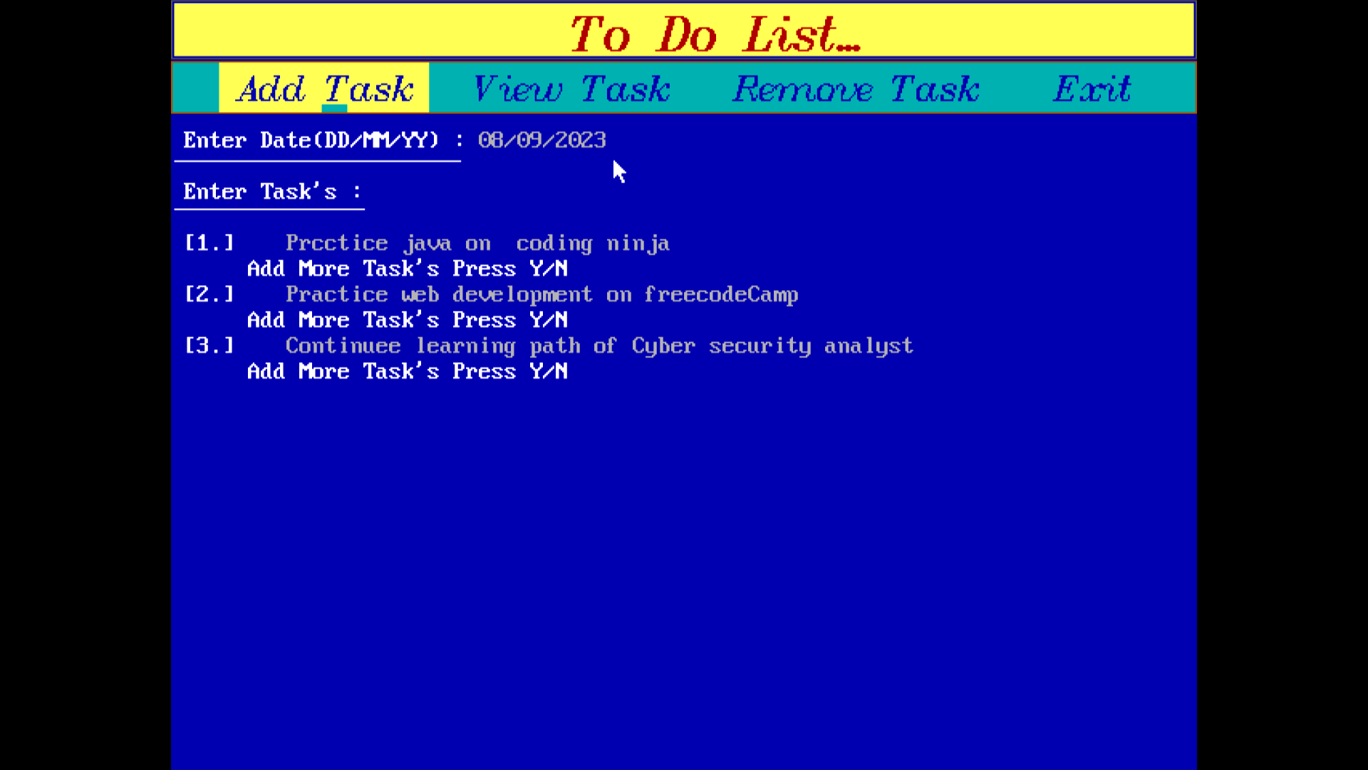 GitHub - hey-its-d2t2/ToDo_List_in_C: ToDo list app in c programming ...