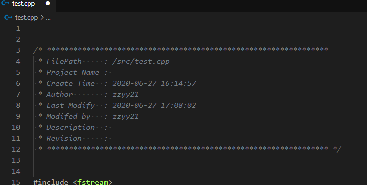头部注释前后插入空行时会插入两个 · Issue #207 · OBKoro1/koro1FileHeader · GitHub