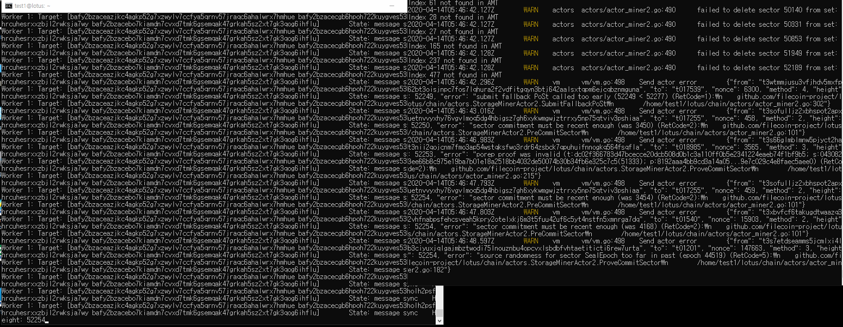 Lotus Deamon issue(send actor error · Issue #1542 · filecoin-project/lotus · GitHub