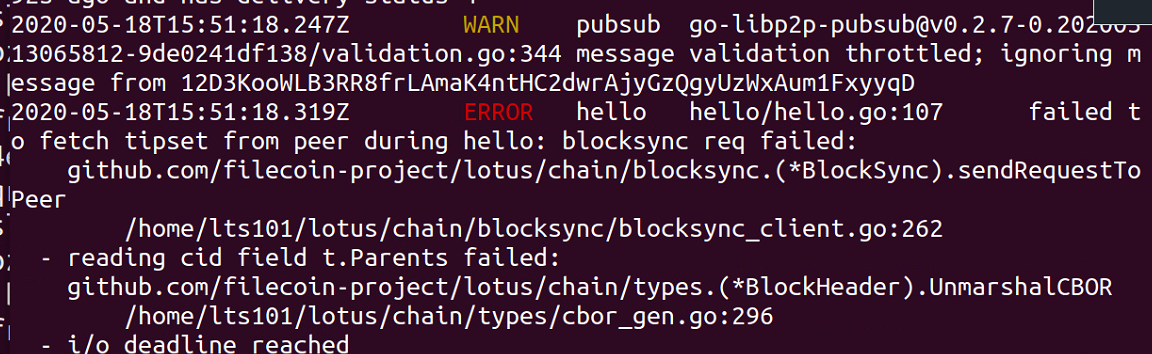 lotus deamon issue · Issue #1781 · filecoin-project/lotus · GitHub