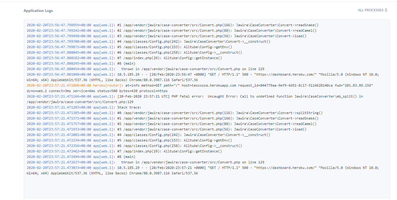 Error 500 on Heroku build · Issue #262 · Rudloff/alltube · GitHub