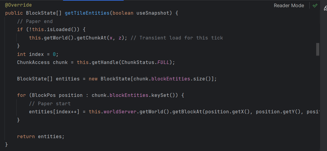 Improve messages after upstream chunk api update · Issue #96 · PaperMC/Folia · GitHub