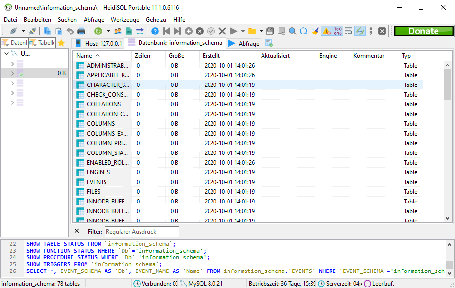 Problem with SSH tunnel and 64 bit version on Windows10 - caching_sha2 ...