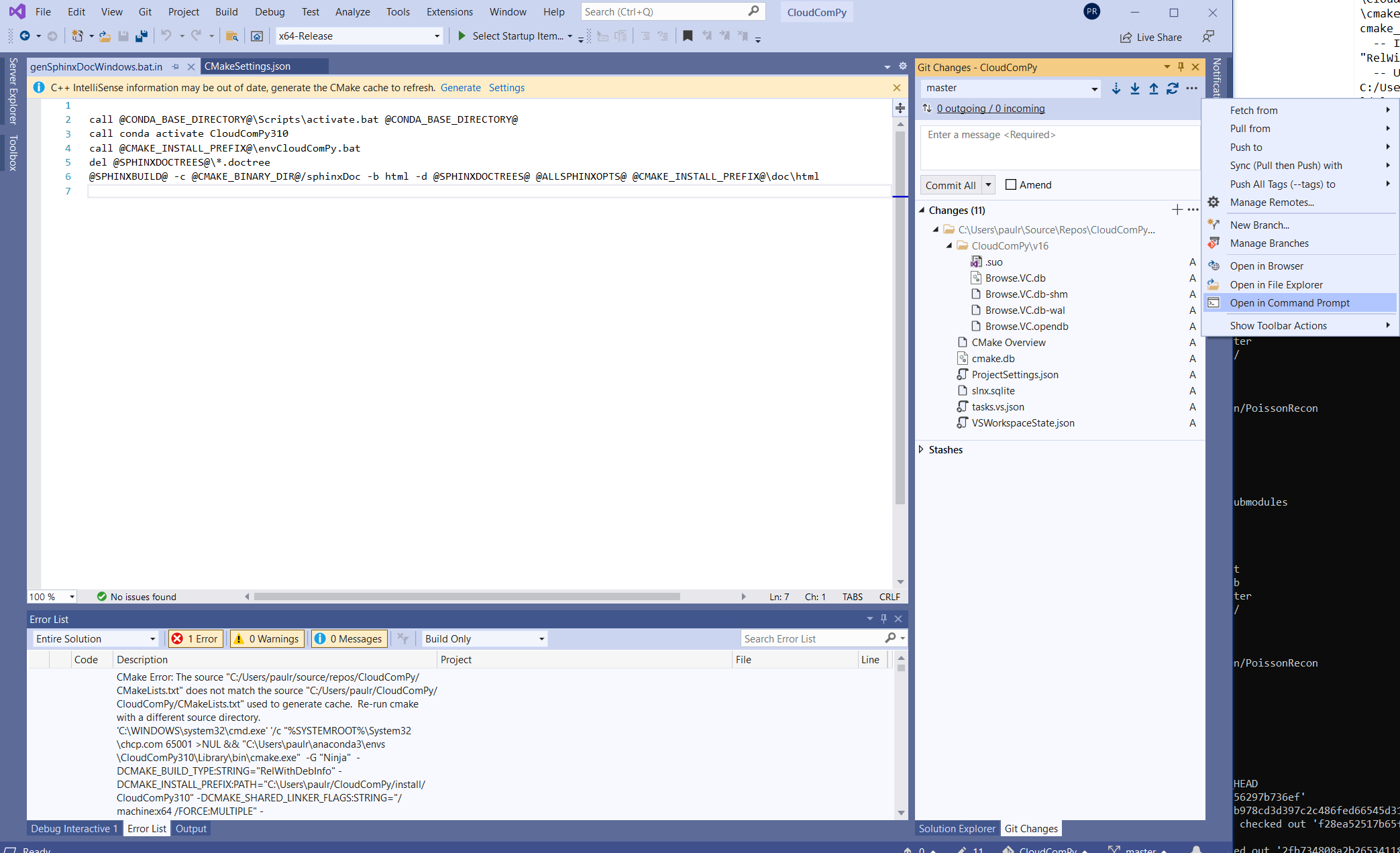 CloudComPy Install · Issue #4 · CloudCompare/CloudComPy · GitHub