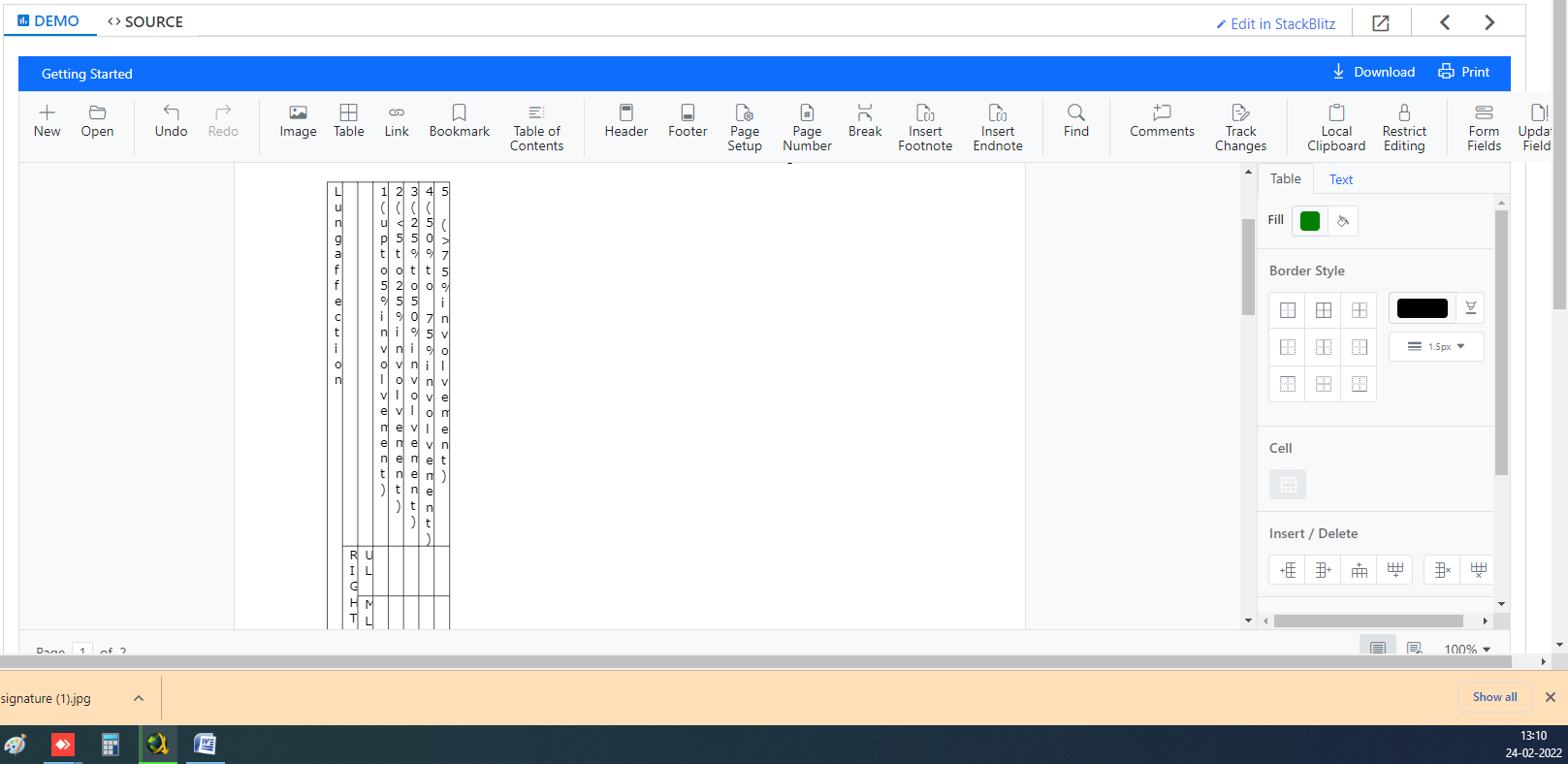 DOCUMENT EDITOR: TABLE CONTENT COPY PASTE GETTING DEFORMATION · Issue #208 · syncfusion/ej2 ...