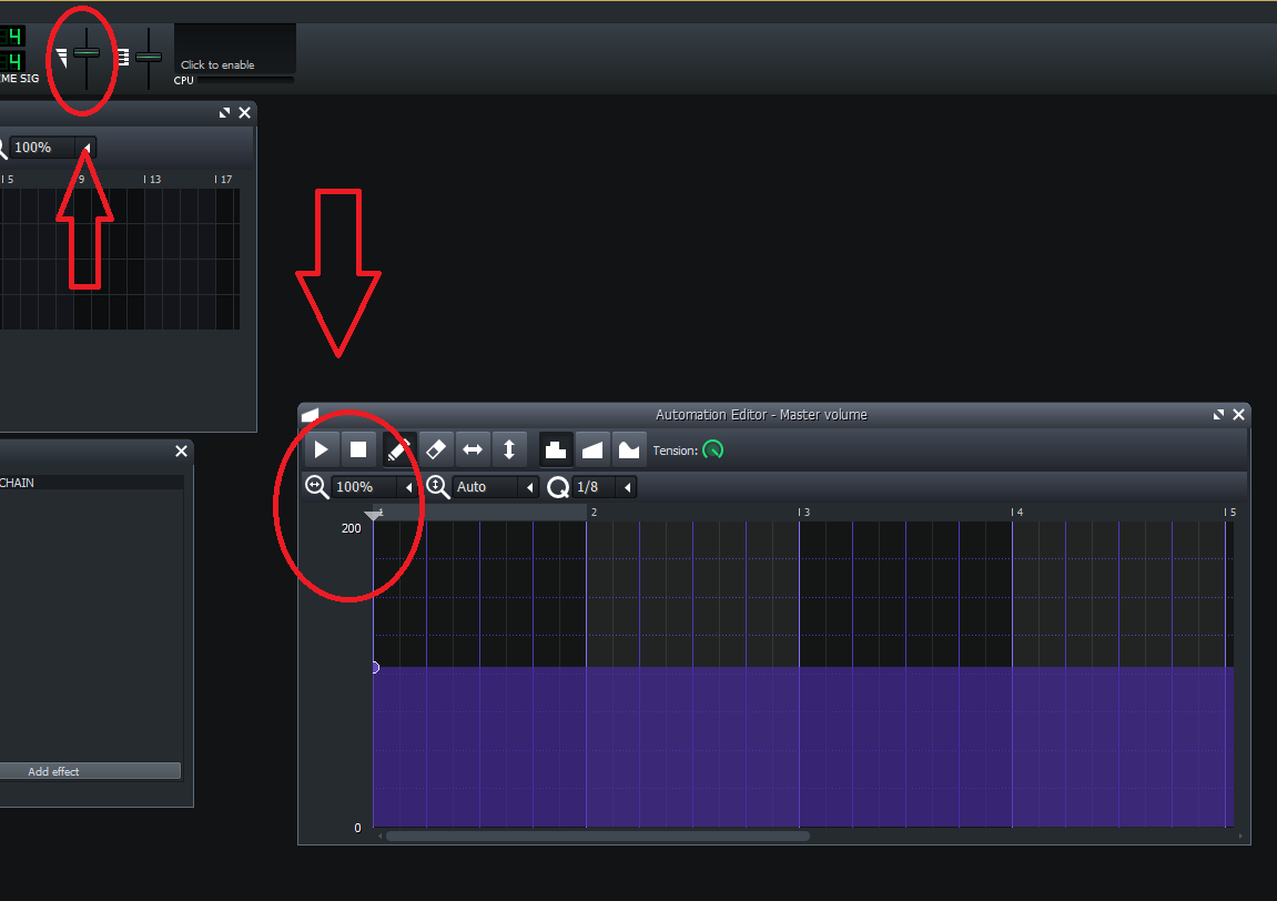 Range slider to adjust the Volume slider range to Exceed 200% · Issue #5479 · LMMS/lmms · GitHub