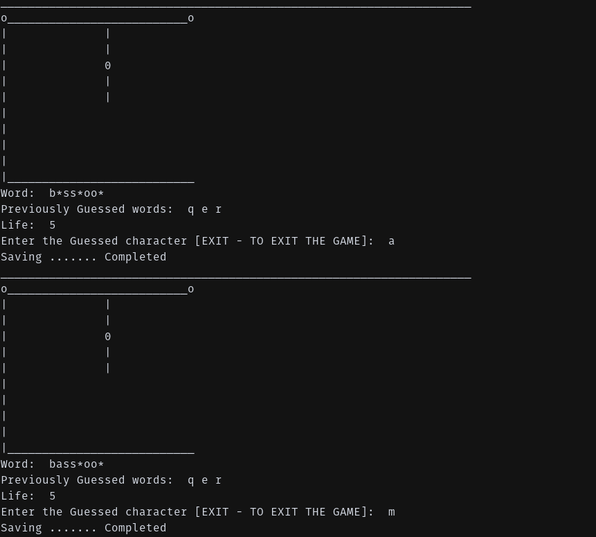 GitHub - BLooDBRothER/Hangman-cpp: A small word finding game.