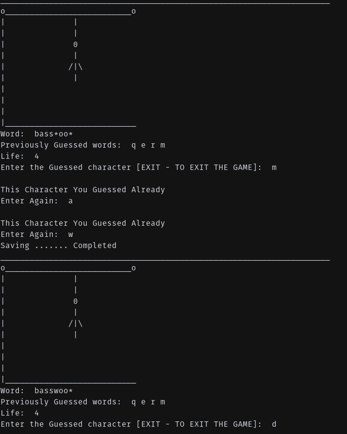 GitHub - BLooDBRothER/Hangman-cpp: A small word finding game.