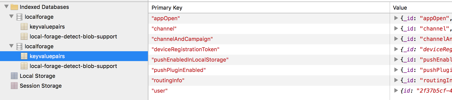 LocalForage duplicated in iOS · Issue #835 · localForage/localForage · GitHub
