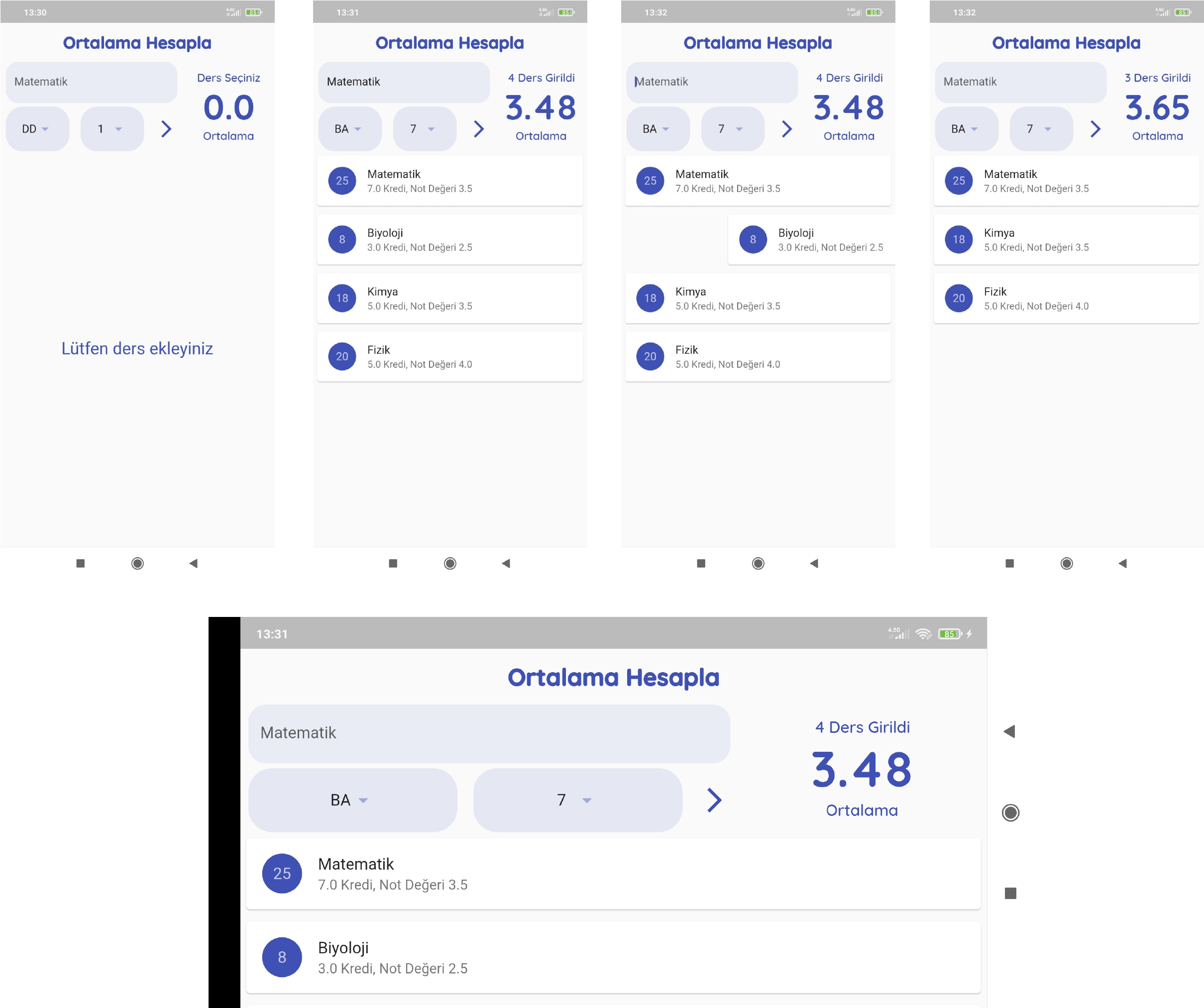 GitHub - gultendogan0/AverageCalculateApp