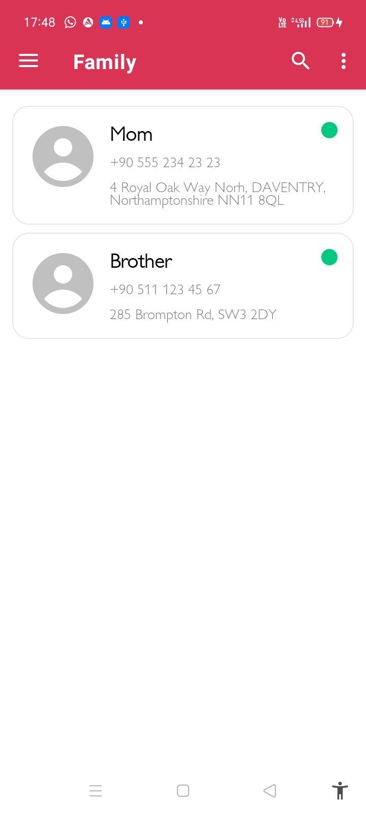 GitHub - gultendogan0/MyContactsApp: This project is a note taking application. This "Turkcell ...