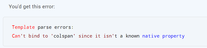 Docs: Template Syntax sections claim that no column span property exists. · Issue #18665 ...